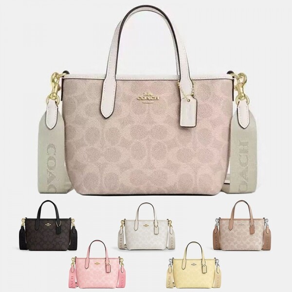 Coach 코치 시그니처 캔버스 시티 미니 토트백 CW032 - 블링크